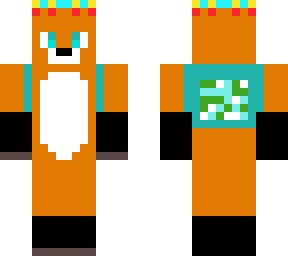 Fox king | Minecraft Skin