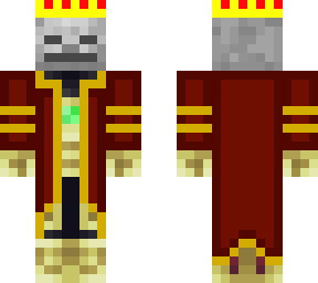 Skeleton King Minecraft Skin