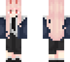 Power Chainsawman Minecraft Skins