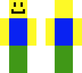 roblox noob skin | Minecraft Skin