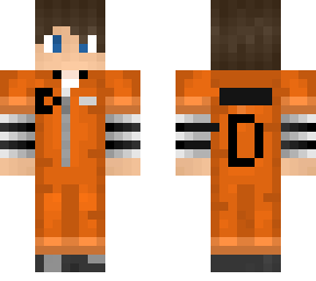 scp d class | Minecraft Skin
