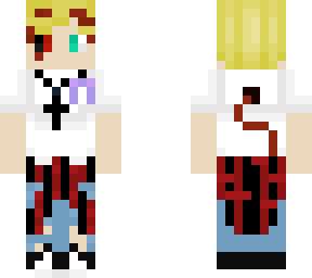 techno ribbon | Minecraft Skin