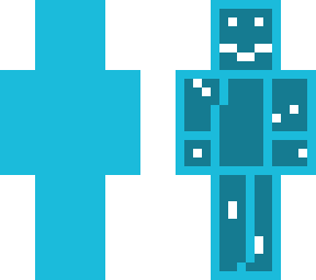 the blue guy | Minecraft Skin