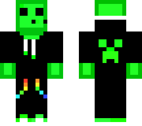 The green slime skin | Minecraft Skin