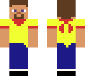 Yellow Steve Minecraft Skins