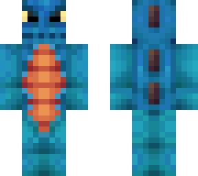 blue sea monster | Minecraft Skin