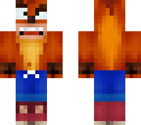 crash bandicoot | Minecraft Skins