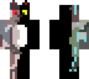half robot | Minecraft Skins