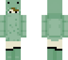 Karl Jacobs frog hoodie | Minecraft Skin