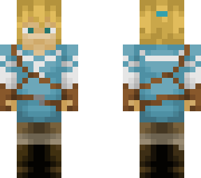 botw breath of the wild link | Minecraft Skins