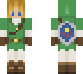 link ocarina of time | Minecraft Skins