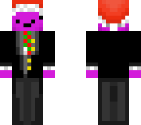 Pink smug Christmas | Minecraft Skin