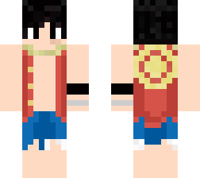 Straw Hat luffy | Minecraft Skin