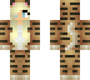 tiger girl | Minecraft Skins