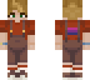 vanmoira v5 blonde undercut | Minecraft Skin