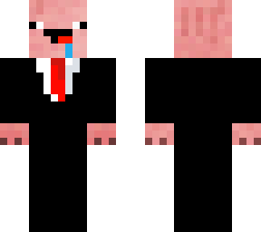 Agent dirp pig | Minecraft Skin