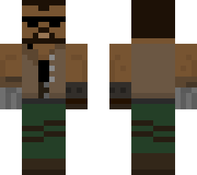 Barret (FF 7 Remake) | Minecraft Skin