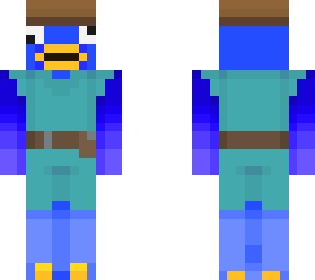 blue fish sticks | Minecraft Skin