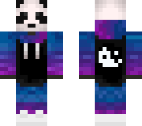 Gamer panda | Minecraft Skin