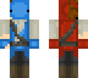 Half human Half axolotl for my hk 2 | Minecraft Skin