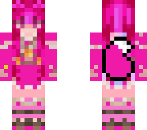 pink fox | Minecraft Skin