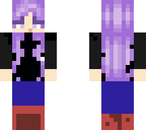 Purple Hair | Minecraft Skins