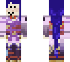 raiden shogun | Minecraft Skins