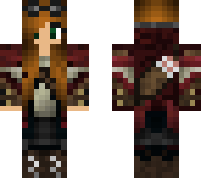 steampunk girl | Minecraft Skins