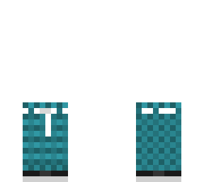 blue checkered/plad pants | Minecraft Skin