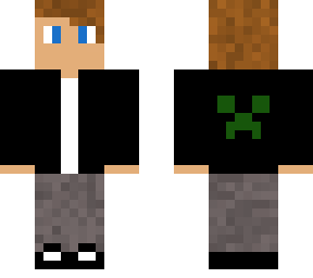 creeper jacket boy | Minecraft Skins