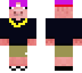 drip pig | Minecraft Skin