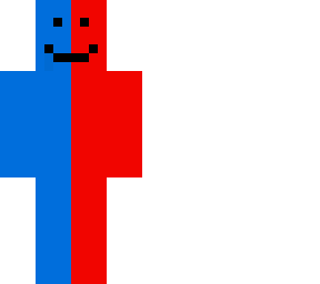 half hot half cold | Minecraft Skin