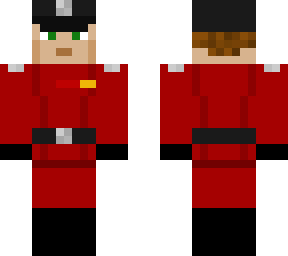 Imperial intelligence army officer Commodore | Minecraft Skin