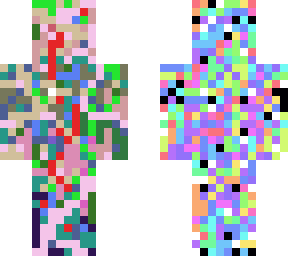 Jackson Pollock Painting | Minecraft Skin