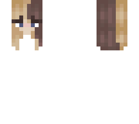 split hair dye template | Minecraft Skin