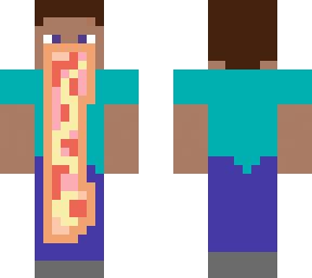 Steve eating squashEd hotdogs | Minecraft Skin