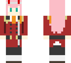 Zero Two | Minecraft Skin