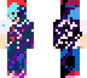 Bf half corrupted | Minecraft Skin