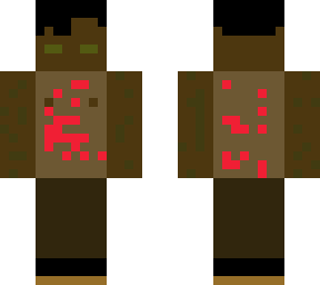 Bloody Zombie | Minecraft Skin