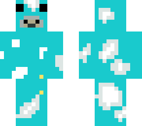 Blue cow | Minecraft Skin