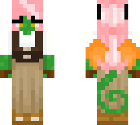 chimera hybrid chameleon demon angel dryad bird | Minecraft Skins