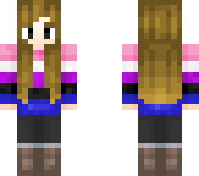 Genderfluid Jacket | Minecraft Skin
