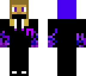 Half ender girl | Minecraft Skin