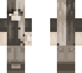 Half Skull Skin | Minecraft Skin