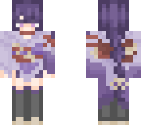 Raiden Shogun Minecraft Skins