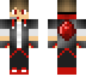 ruby gamer boy teen cool | Minecraft Skins