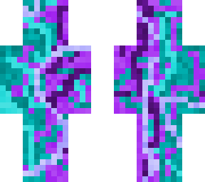 Sky fracture corruption | Minecraft Skin