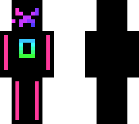 rgb creeper | Minecraft Skins