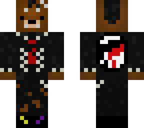 bear punk (piercings and hair) | Minecraft Skin