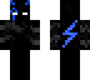 Blue Demon Monster Cool Minecraft Skins